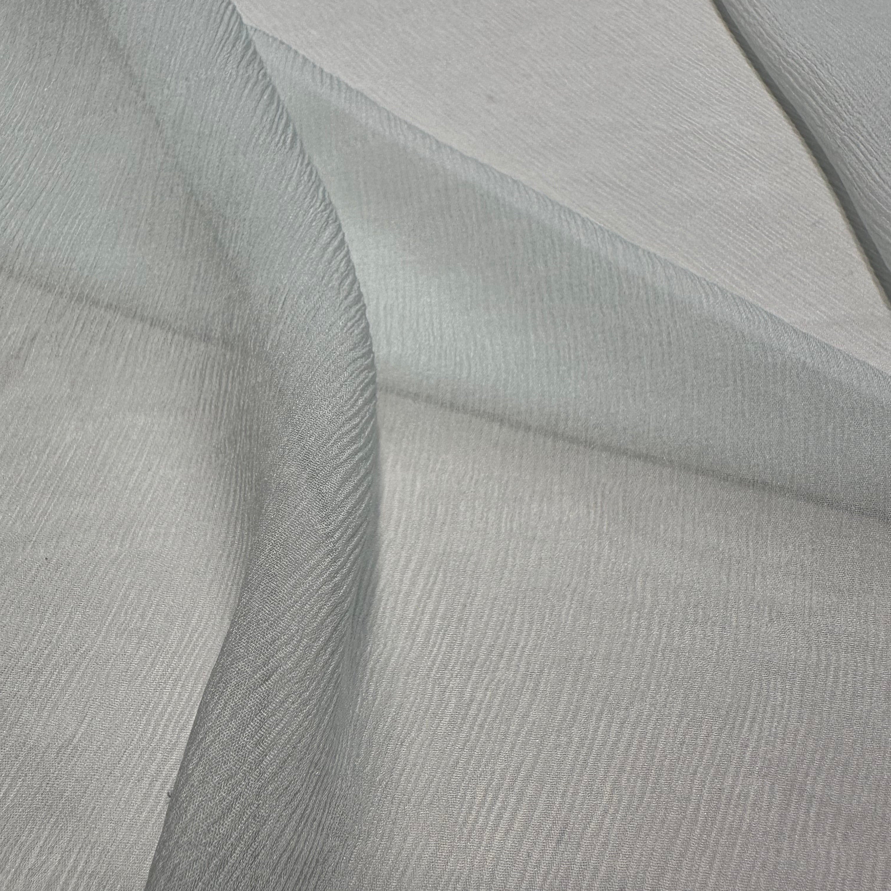 ICE BLUE SILK CHIFFON – Silks NZ by Sherazad Silks